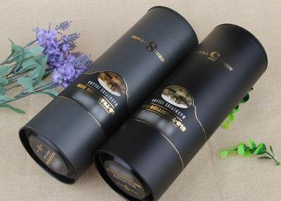 China 83mm Wine Cans Paper Tube Packaging Tinplate Lid Kraft Paper Round Cardboard Tubes 92mm for sale