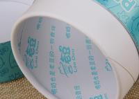 China Custom Printing Logo Paper Cans Packaging , Cardboard Paper Tube For Tea Packaging for sale
