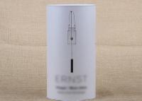 China Custom Round Cardboard Tube Packaging 128g Art Paper for Food Clothing Cups for sale