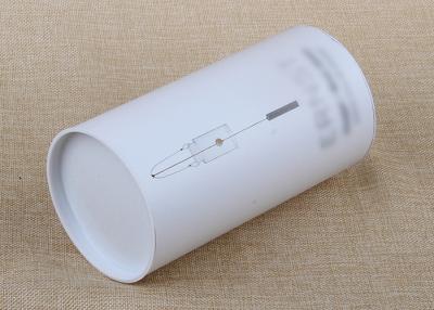 China Custom Round Cardboard Tube Packaging 128g Art Paper for Food Clothing Cups for sale