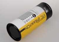 China 211# Tinplate Lids Paper Composite Cans Customized Label Round Paper Cans for sale