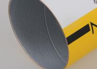 China 211# Tinplate Lids Paper Composite Cans Customized Label Round Paper Cans for sale