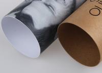 China Custom Kraft Paper Tube Packaging with Cardboard Body for Food Tea 80mm Diameter for sale
