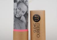 China Kraft Paper Tube Packaging 83mm x 247mm for T-Shirt Label Printing Gift Box for sale