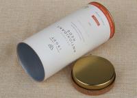 China Eco Friendly Cardboard Paper Tube Packaging for Dried Food Custom Size 100% New Material for sale