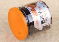 China Food Grade Visible Cylinder PET Plastic Jars 307# For Melon Seeds Packaging for sale
