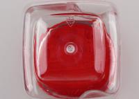 China Flavoring Packaging Clear PET Jars With Hole In Cover International Standard for sale