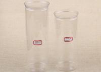 China Clear Plastic Packaging Tubes 40C Max Temperature Food Grade PET Round Can Tank for sale