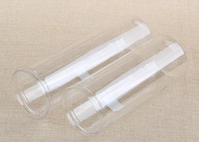 China 83mm #307 Cylinder Clear Plastic Containers For PET Plastic Easy Open Cans for sale