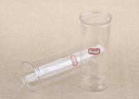 China Clear Plastic Packaging Tubes 40C Max Temperature Food Grade PET Round Can Tank for sale