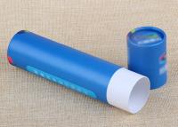 China Custom Colored Logo Pencils Packaged in Paper Tube Cylinder Containers 100mm for sale