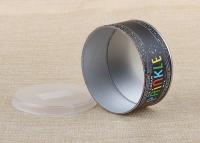 China PP Plastic Lid Paper Composite Cans Cylindrical Shape For Dry Food / Tea Leaves for sale