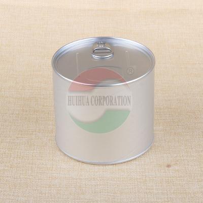 China Silver Foil Label Paper Canister Food Paper Tube Packaging with Aluminum Easy Open End 16.8mm-225mm for sale