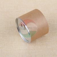 China Customised Size Aluminum Pull Tab Ring Kraft Paper Tube For Nuts Packaging for sale
