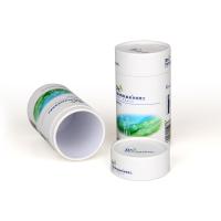 China Recycled Tea Paper Tube Packaging Pantone Printing Matte Lamination for sale