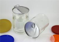 China 83mm Aluminium Silver Safe Easy Open Lid for Plastic Cans , Easy Open Ends for sale