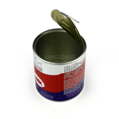 China Customized Design Paper Easy Open 	Paper Composite Cans for Canned Foods for sale