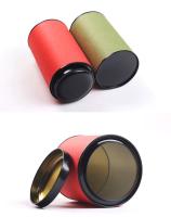 China Custom Colorful Printing Paper Tube for Loose Tea Packaging - 128g/157g Art Paper with FDA-SGS Certified Cardboard Cylinders for sale