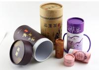 China Customized Hot Stamping Logo Cardboard Paper Tubes Cosmetic Packaging for sale