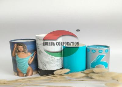 China Custom Printed Full Color Cardboard Paper Tube Packaging Box for T-Shirt 50mm Diameter for sale