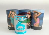 China Custom Printed Full Color Cardboard Paper Tube Packaging Box for T-Shirt 50mm Diameter for sale