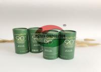 China Custom Roll Edge Paper Tube Packaging for 30ml Oil Bottle Food Grade Kraft Tube for sale
