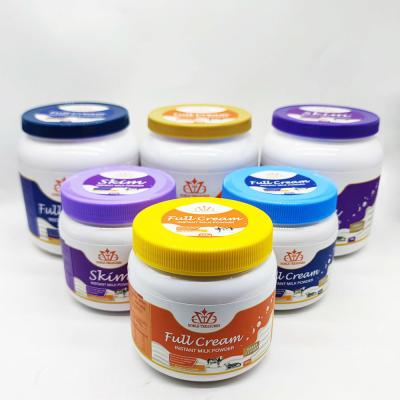 China Wide Mouth PET Plastic Food Grade Milk Powder Jar 1KG 2000ml with Screw Cap and Label for Whey Protein for sale