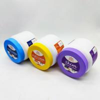 China Wide Mouth PET Plastic Food Grade Milk Powder Jar 1KG 2000ml with Screw Cap and Label for Whey Protein for sale