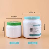 China PET Plastic Milk Powder Jar 400g 800g 1kg Food Grade Container with Screw Cap for sale