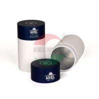 China Custom Round Cardboard Tea Paper Tube Packaging 16mm-150mm Diameter Food Grade Cylinder Boxes for sale