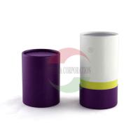China Biodegradable Cardboard Paper Tube 128g Art Paper for Food Gift Packing for sale