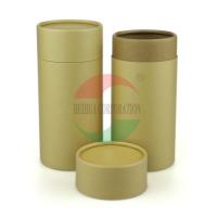 China Custom Logo Kraft Paper Core Tube Packaging Boxes with Offset Printing 16.8mm to 104mm Diameter for sale
