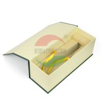 China Square Paper Tube Packaging Cosmetic Food Cardboard Kraft White Paper 128g Art Print for sale