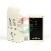 China Square Paper Tube Packaging Cosmetic Food Cardboard Kraft White Paper 128g Art Print for sale