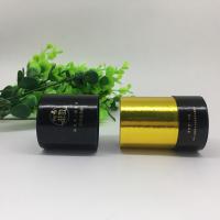 China Eco Friendly Black Cardboard Paper Tube Packaging with Lids 100mm Diameter for sale