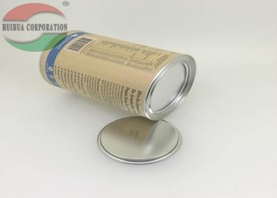 China Custom Paper Tube Packaging with Cork Lid - 16.8mm to 225mm Diameter Range, Food Grade Materials for sale