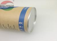 China Custom Paper Tube Packaging with Cork Lid - 16.8mm to 225mm Diameter Range, Food Grade Materials for sale