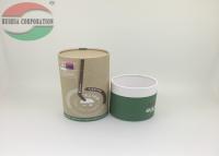 China Custom Paper Box Straw Packaging / Matt Lamination Cardboard Cylinder Tubes for sale
