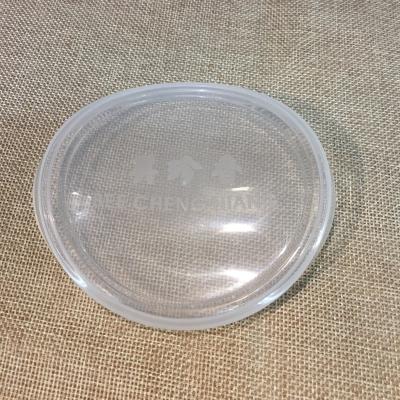China Plastic Tin Can Covers / PE Lid With Silk Screen Printing Logo for sale