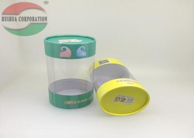 China Clear Window Cardboard Paper Tube Packaging For Vacuum Cup ISO for sale