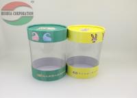 China Clear Window Cardboard Paper Tube Packaging For Vacuum Cup ISO for sale
