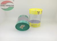 China Clear Window Cardboard Paper Tube Packaging For Vacuum Cup ISO for sale