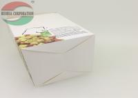 China Custom CMYK Paper Box Packaging 250g 350g for Tea Gift with Cork Lid for sale