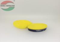China Non Spill Yellow Oval PP Plastic Lid For Easy Open End Fruit Can for sale
