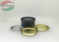 China Convex Flat Metal Tinplate Lid for Wine Paper Composite Can - 59.5mm to 124mm Diameter Range - Manual Sealing Design for sale