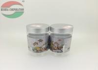 China Food Grade Clear PET Plastic Cylinder Jar 350ml 85mm Diameter for Chocolate Packaging for sale