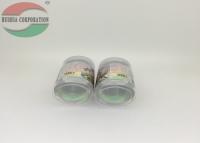 China Food Grade Clear PET Plastic Cylinder Jar 350ml 85mm Diameter for Chocolate Packaging for sale
