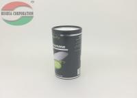 China Custom Paper Tube Packaging Cardboard Cylinder Containers 50mm Diameter for Sea Salt with Shaker Top for sale