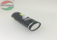 China Custom Paper Tube Packaging Cardboard Cylinder Containers 50mm Diameter for Sea Salt with Shaker Top for sale
