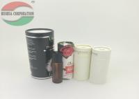 China Glass Jar Packing Recycled Paper Cylinder Containers For Gift for sale
